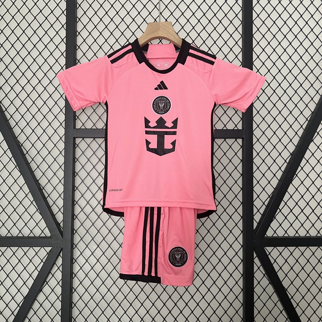 2024/25 Kids Inter Miami Home Football Full Kits – WowJersey