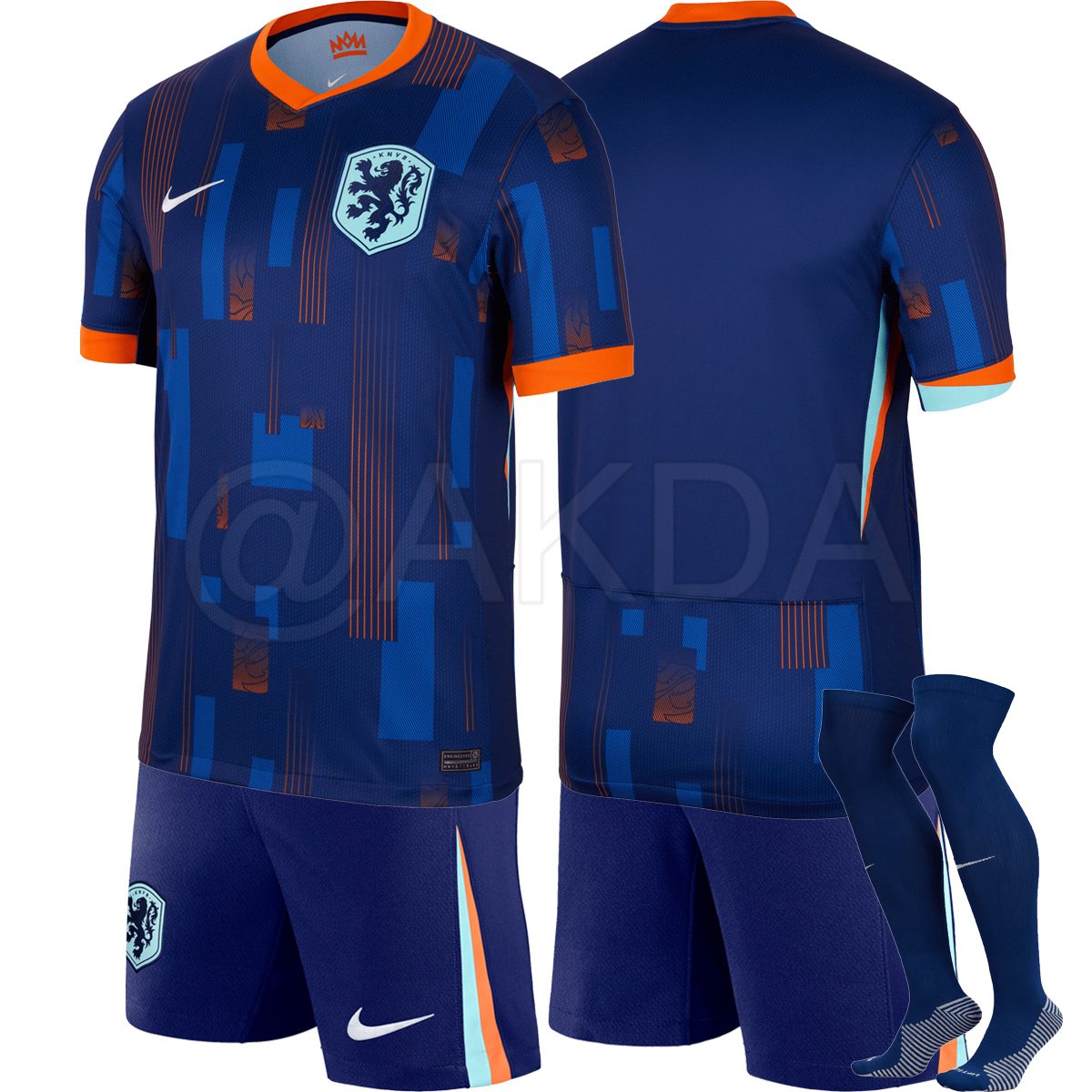 2024 Kids & Mens National Teams Netherlands Home and Away Football Kits ...