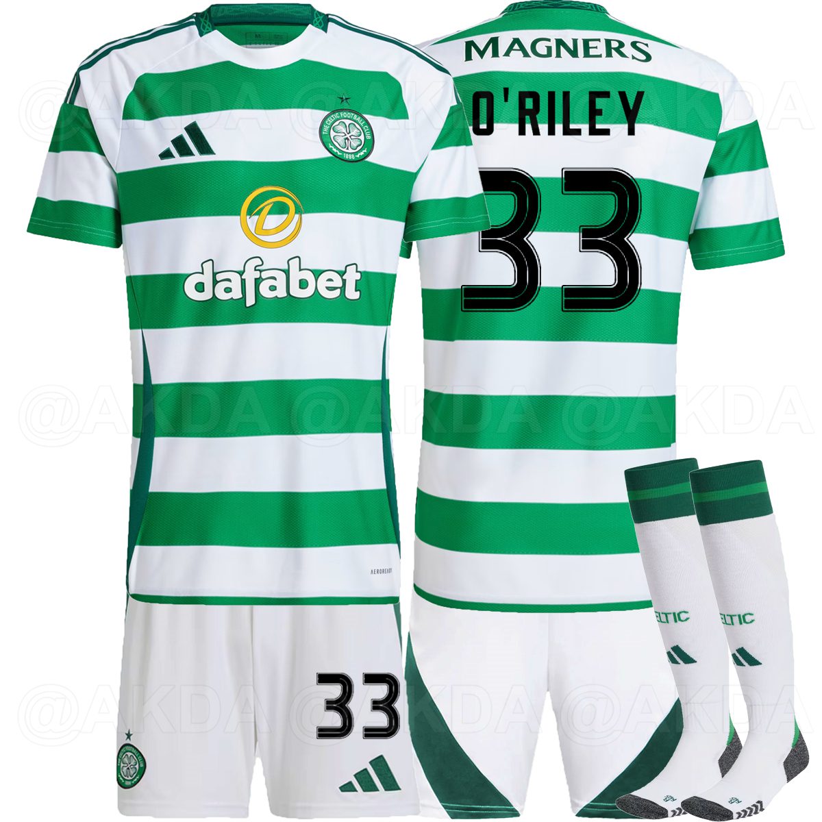 adidas 2024-25 Kids Celtic Home Football Kits 24/25 Strip – WowJersey